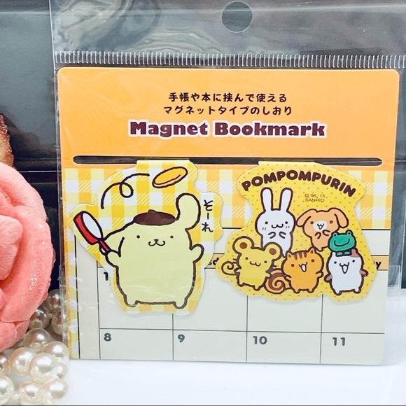 Sanrio | Office | Pompompurin Bookmark Magnet Sanrio 2pcs Set | Poshmark